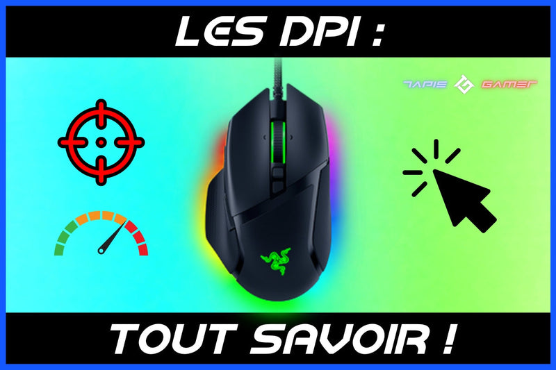 Les DPI d'une souris : à quoi ça sert et comment les régler
